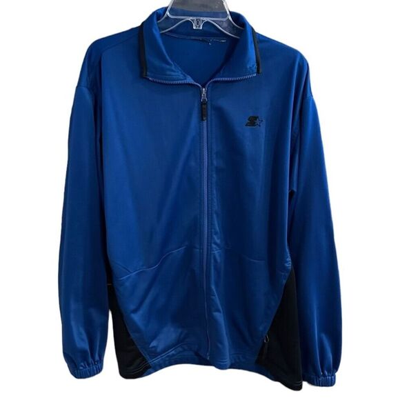 STARTER | Jackets & Coats | Vintage Starter Jacket Mens Xl Blue Full ...
